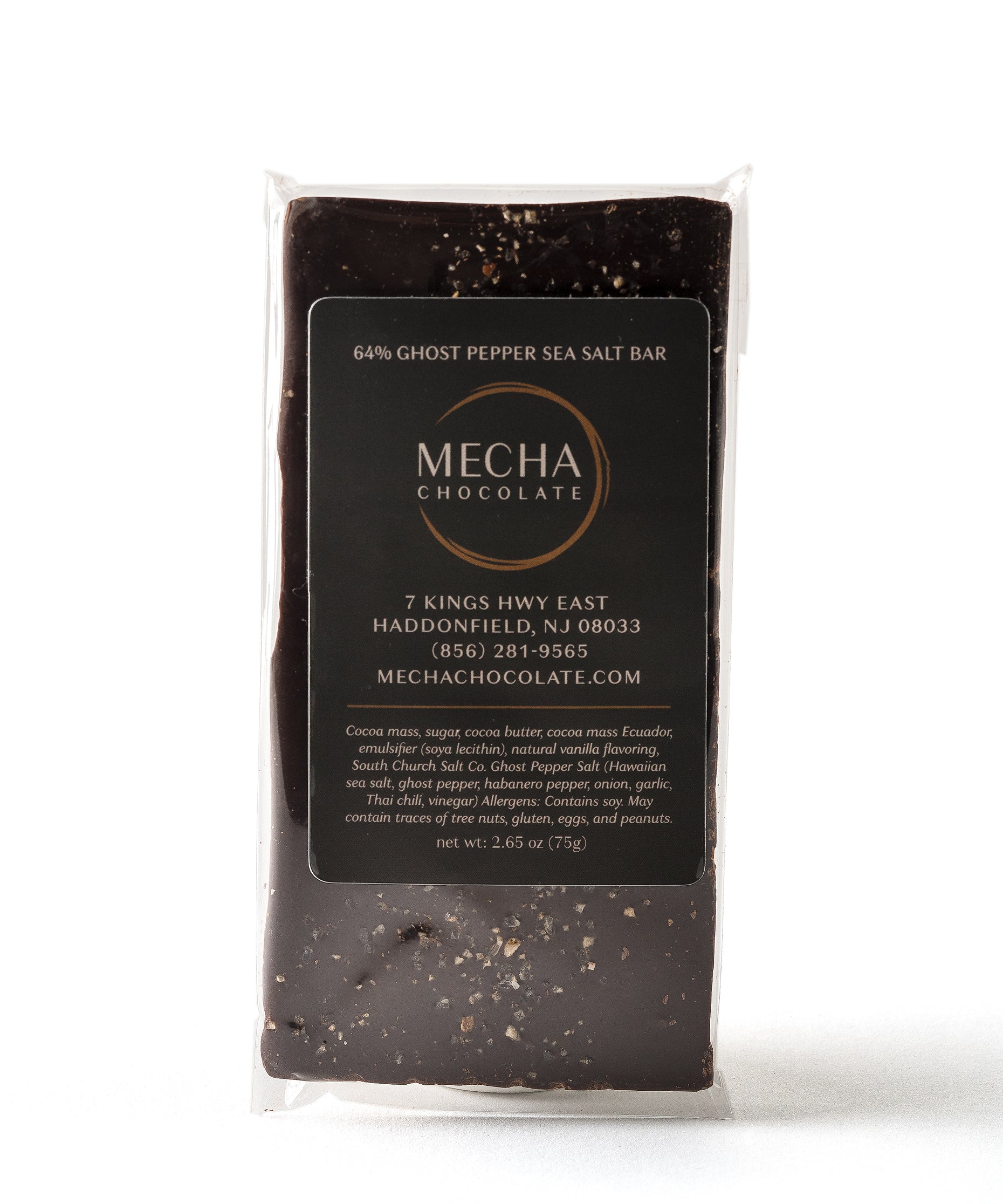 MECHA Chocolate Ghost Pepper Sea Salt Bar | Gourmet Chocolates ...