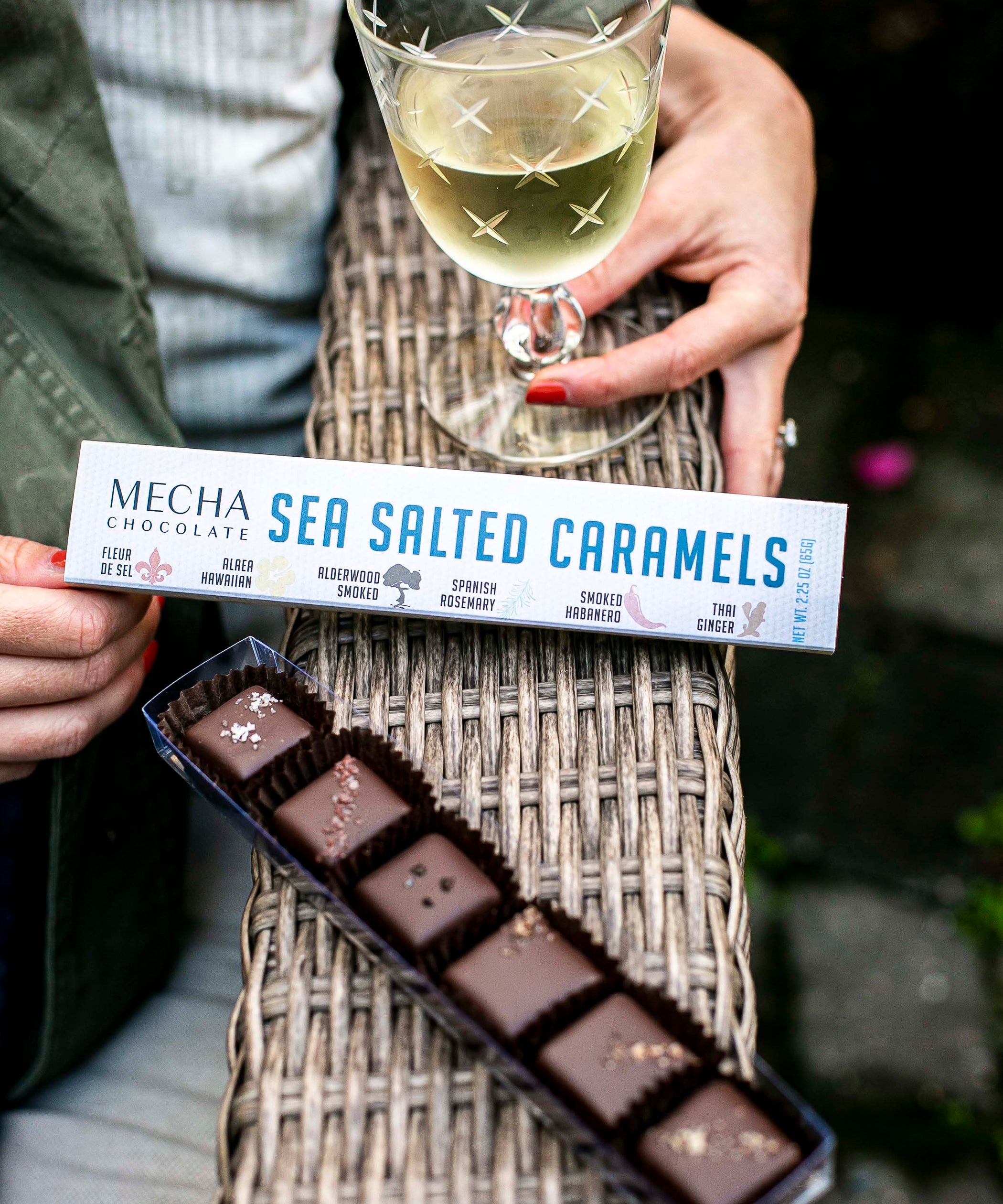 MECHA Chocolate Sea Salted Caramel Box | Artisan Chocolates ...