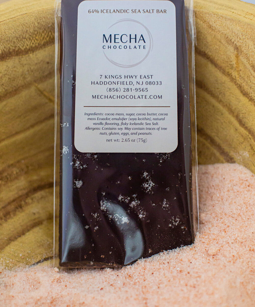Icelandic Sea Salt Bar (2.65 oz) – MechaChocolate