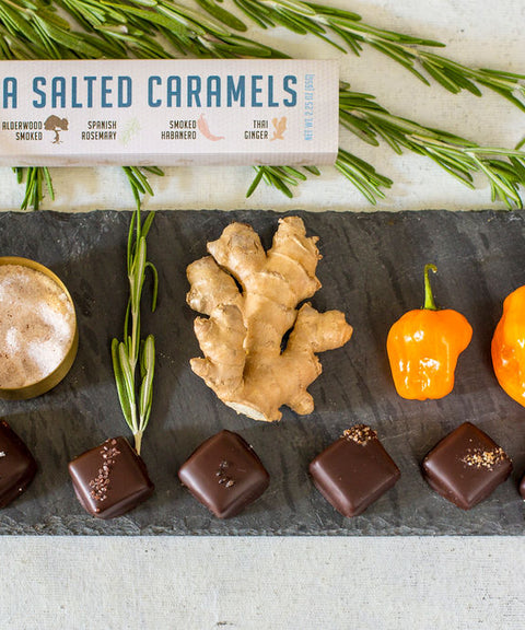 MECHA Chocolate Sea Salted Caramel Box | Artisan Chocolates ...