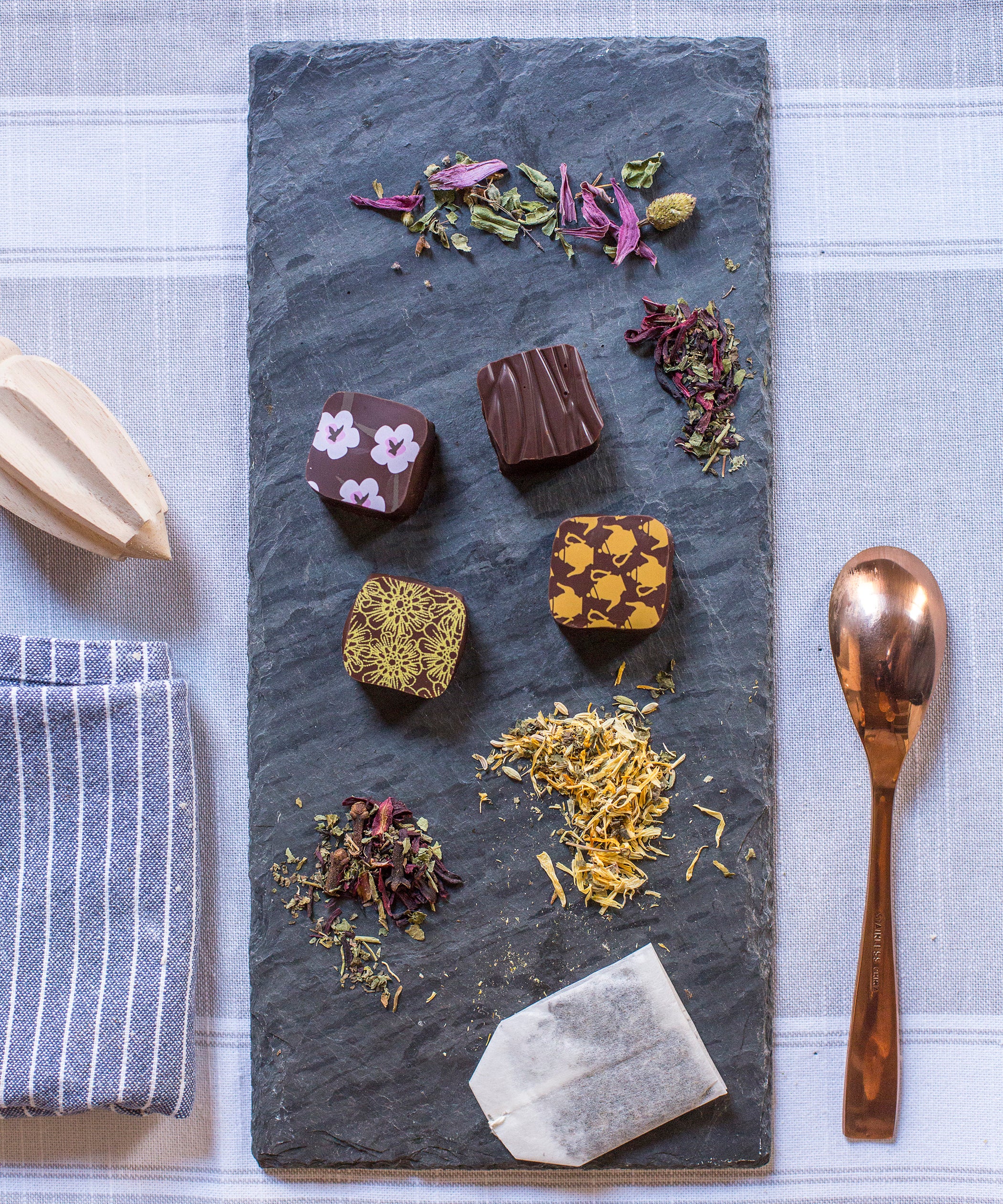 MECHA Chocolate Tea Box | Unique Gourmet Chocolates – MechaChocolate