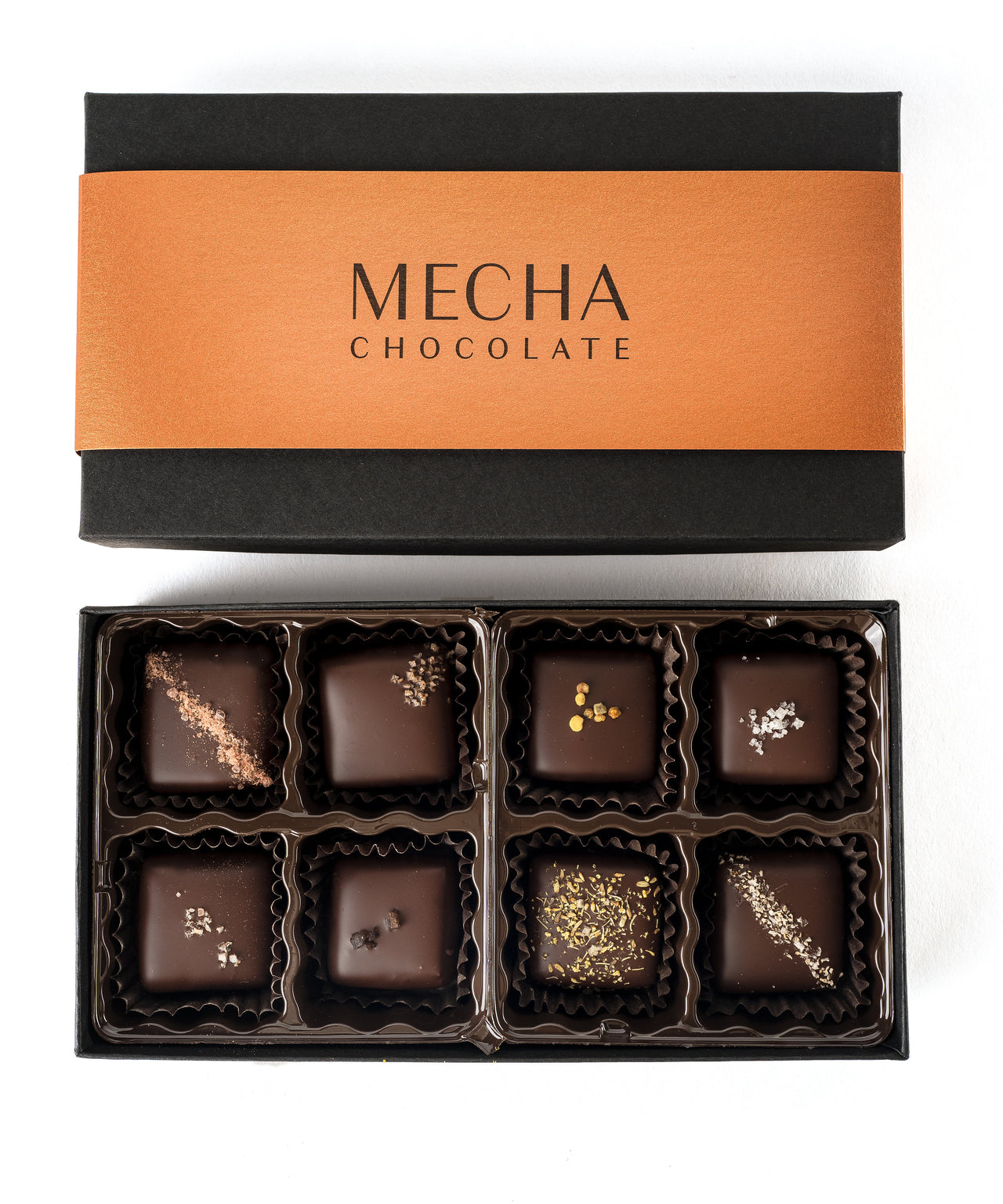 MECHA Chocolate Caramel Collection | Unique Artisan Chocolates ...