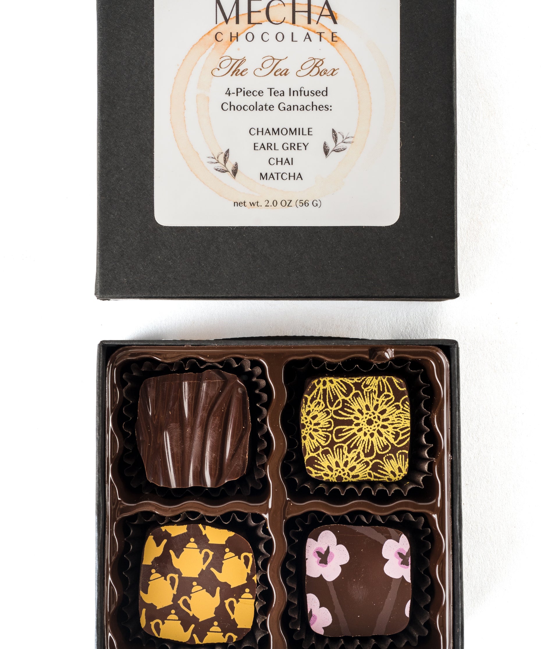 MECHA Chocolate Tea Box | Unique Gourmet Chocolates – MechaChocolate